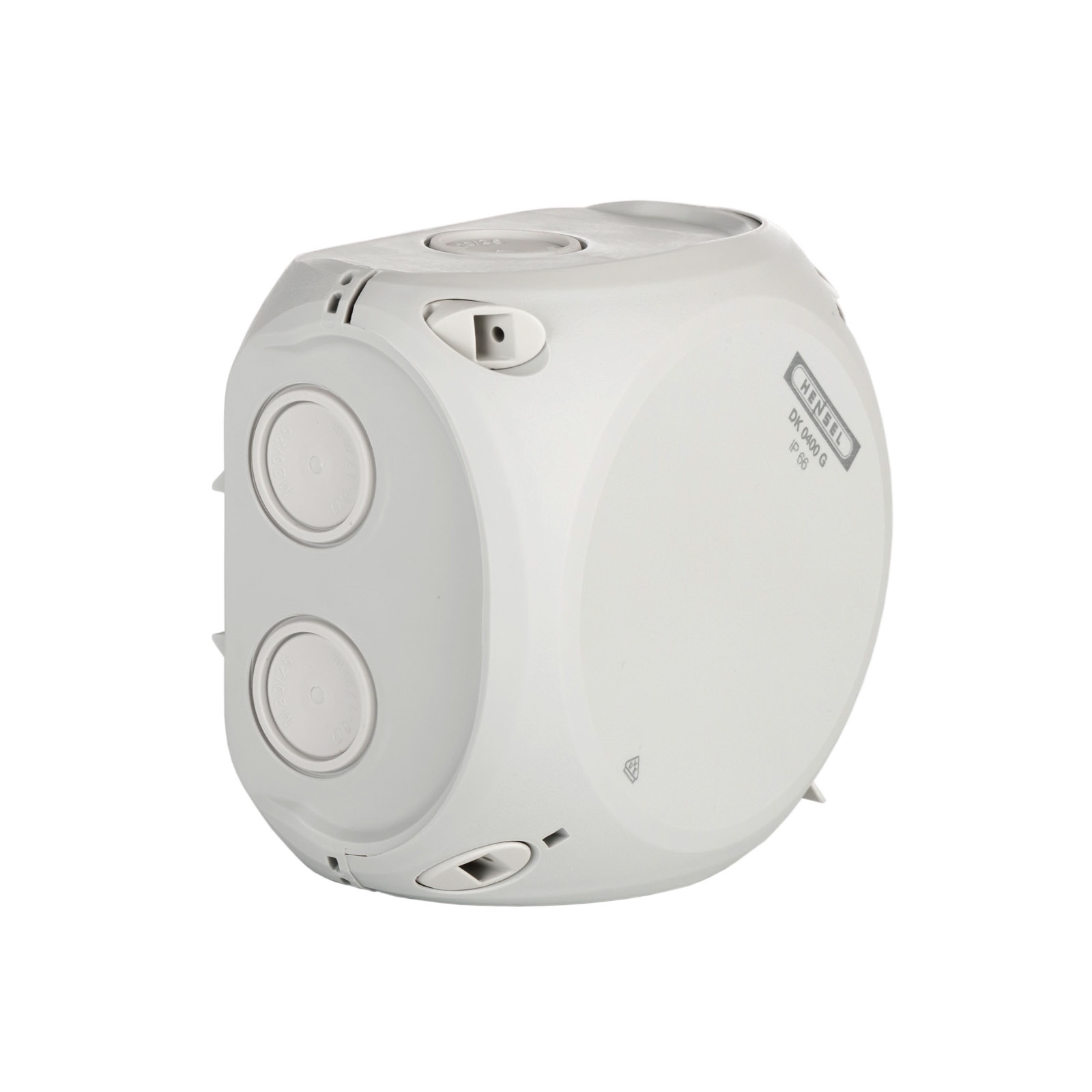 Kabel aftakdoos DK0400GZ zonder klem IP66 aansluitdoos 104x104mm