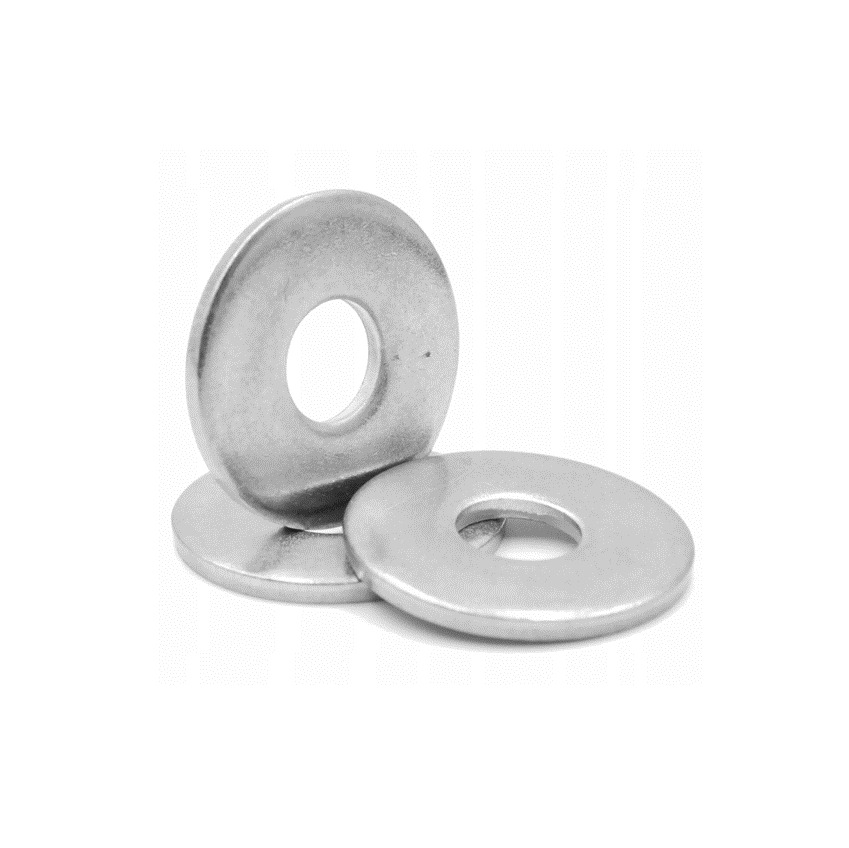 Vlakke sluitring Din 9021 M6 (6.4x18x1.6) inox A2 | Dhz-proshop, een ...