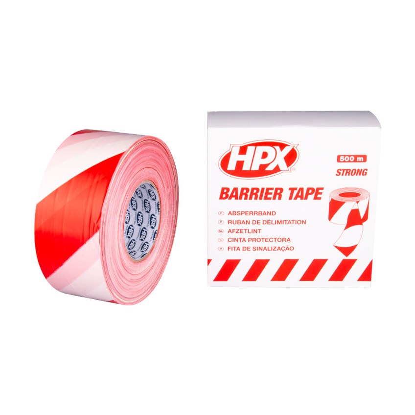 HPX plakband - HPX Afzetlint - wit/rood 70mm x 500m - B70100 | B70100 ...