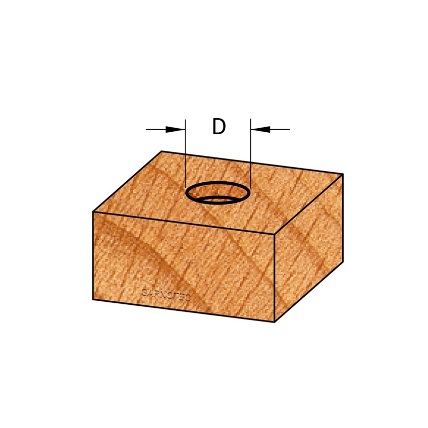 CMT Cilinderkopboor met lange cilinderschacht D=15mm LT=120mm S=13x50mm ...
